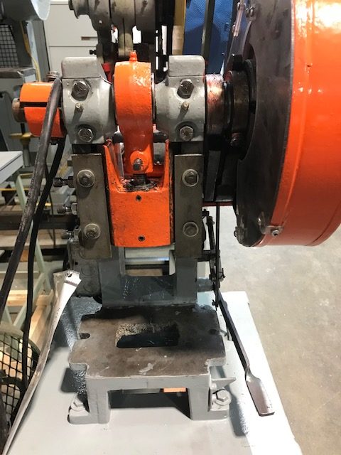 2 TON ALVA ALLEN MODEL B2 MECHANICAL OB PUNCH PRESS WITH 110 VOLT MOTOR ...