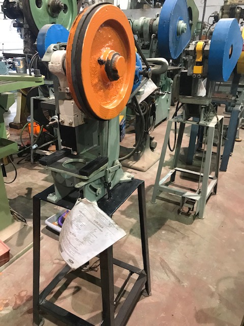 4 TON ALCECO MODEL 4 IP MECHANICAL OBI PUNCH PRESS, # 508 - Stevens Machine