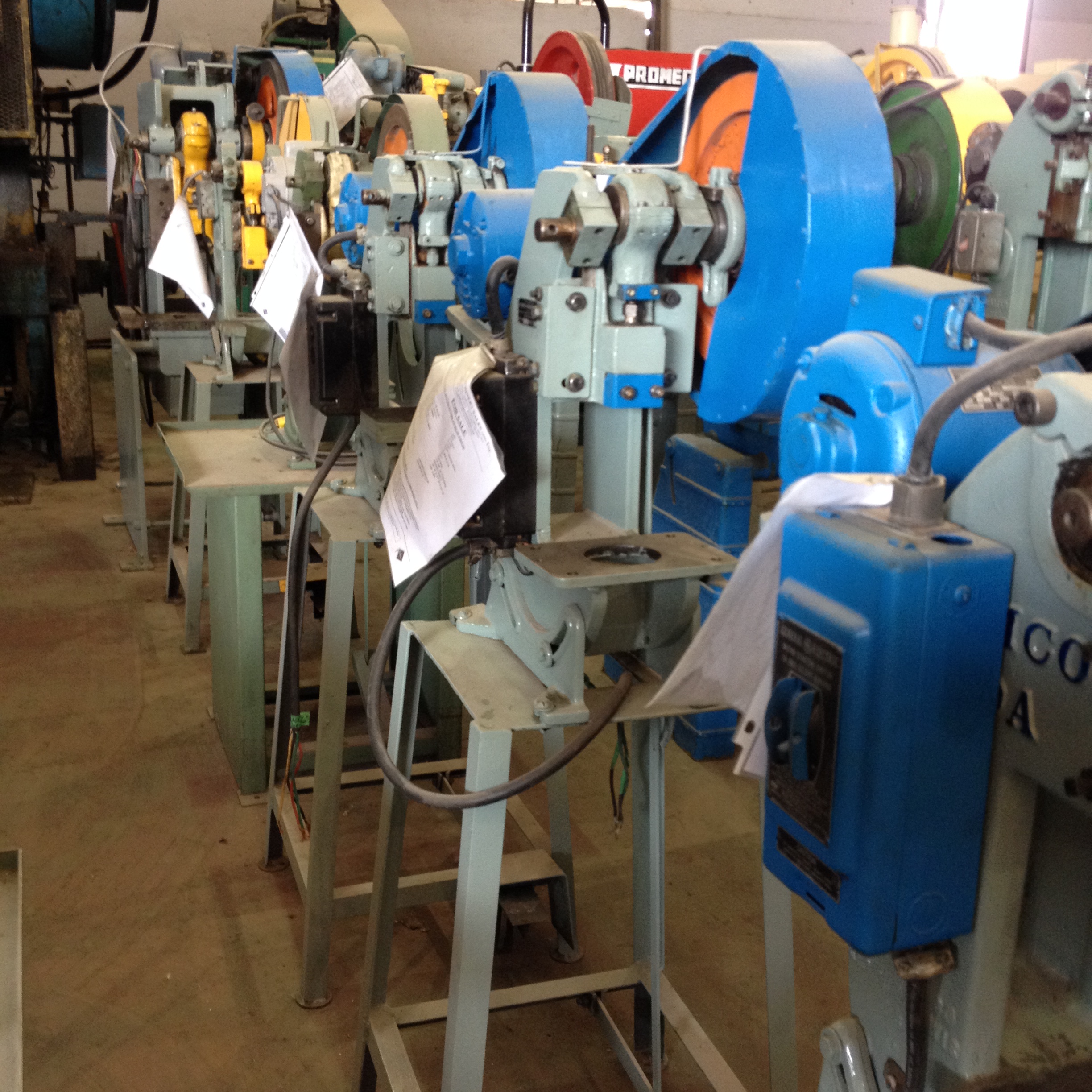 4 TON ALCECO MODEL 4 IP MECHANICAL OBI PUNCH PRESS, # 512 - Stevens Machine