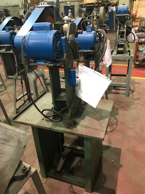 4 TON AZIMUTH MODEL 4 SP MECHANICAL OBI PUNCH PRESS WITH 110 VOLT MOTOR ...