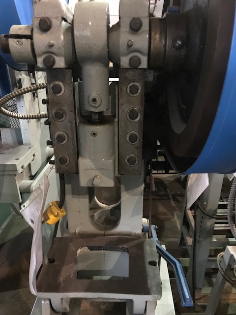 5 TON ALVA ALLEN MODEL BT5 MECHANICAL OBI PUNCH PRESS - Stevens Machine