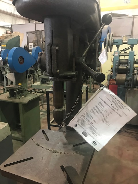 #3 MT BUFFALO #18 FLOOR MODEL DRILL PRESS WITH 550 VOLT MOTOR - Stevens ...