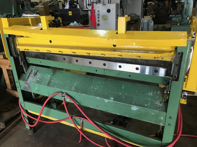 16 GAUGE X 50" EDWARDS PNEUMATIC SHEAR - Stevens Machine