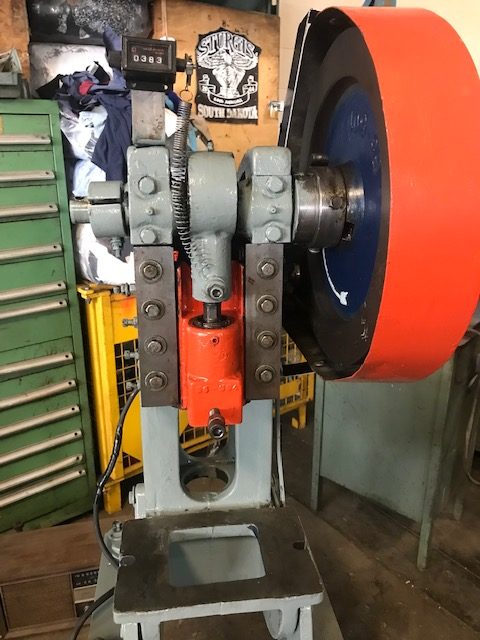 5 TON ALVA ALLEN BT-5 OBI MECHANICAL PUNCH PRESS - Stevens Machine