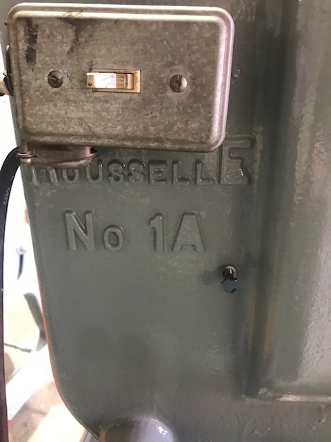 10 TON ROUSSELLE MODEL 1A MECHANICAL OBI PUNCH PRESS - Stevens Machine