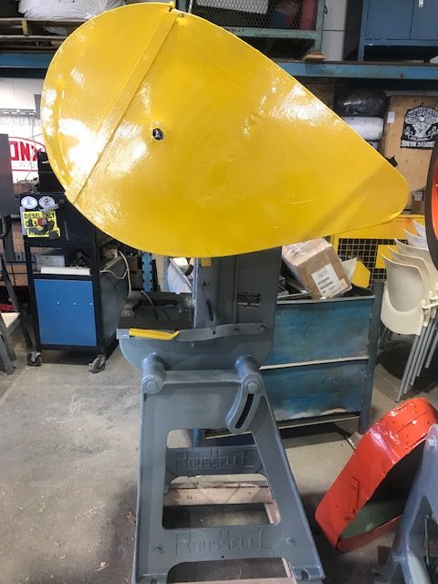 10 TON ROUSSELLE MODEL 1A MECHANICAL OBI PUNCH PRESS - Stevens Machine