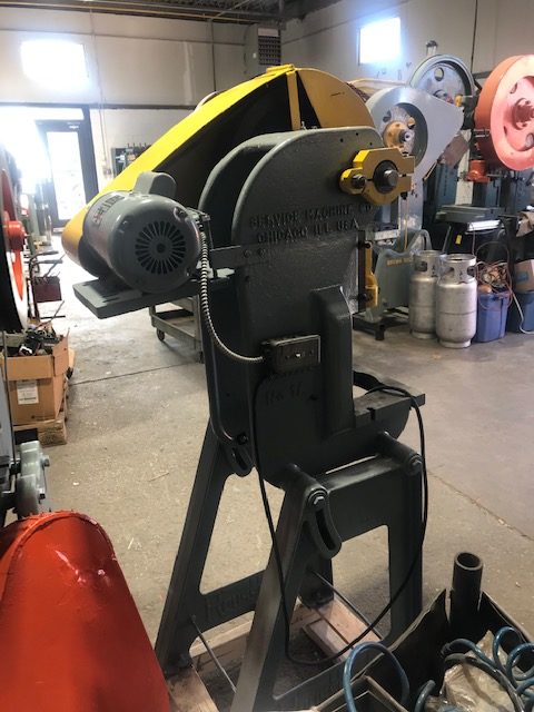 10 TON ROUSSELLE MODEL 1A MECHANICAL OBI PUNCH PRESS - Stevens Machine
