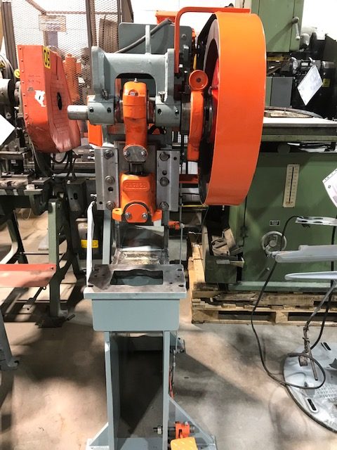 10 TON ALCECO DEEP THROAT OB PUNCH PRESS - Stevens Machine