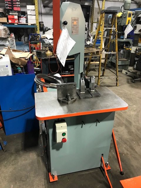 E. R. MAIER KM1012 ROLL-IN BANDSAW WITH 110 VOLT MOTOR - Stevens Machine