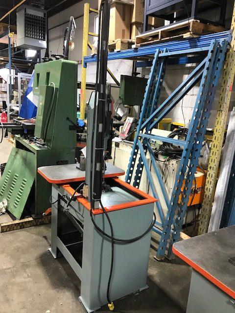 VERTICUT 115 B VERTICAL ROLL-IN BAND SAW WITH 110 VOLT MOTOR - Stevens ...