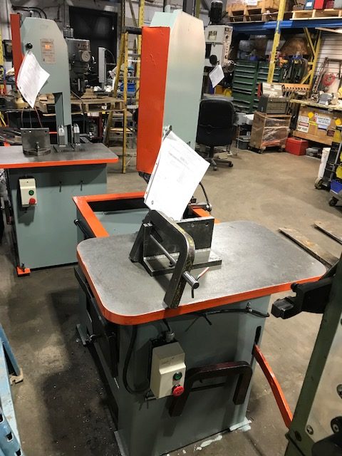 VERTICUT 115 B VERTICAL ROLL-IN BAND SAW WITH 110 VOLT MOTOR - Stevens ...