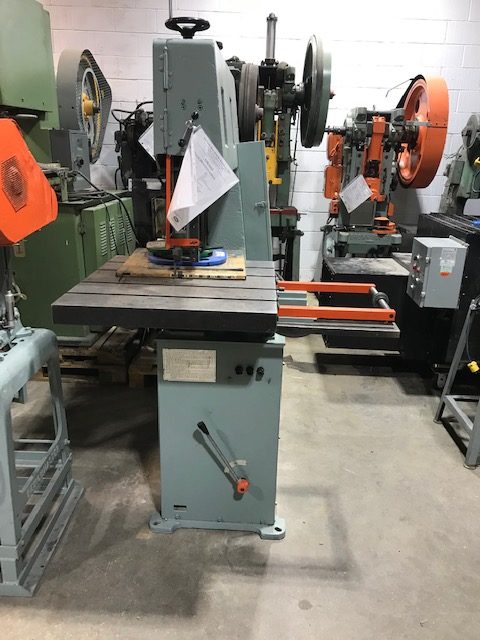 T-JAW MODEL 700D VERTICAL BANDSAW WITH 27" THROAT - Stevens Machine