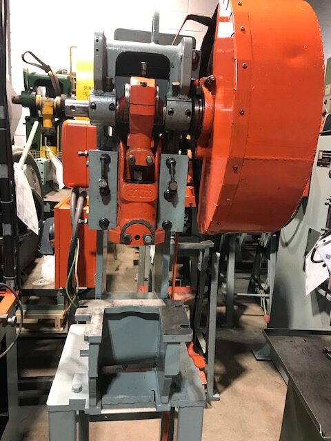 8 TON ALCECO OB MECHANICAL PUNCH PRESS WITH 1 HP MOTOR - Stevens Machine